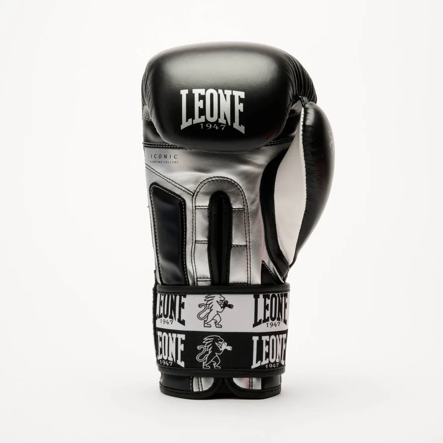 Manusi de Box Leone Iconic Negre 12 Oz - eMAG.ro