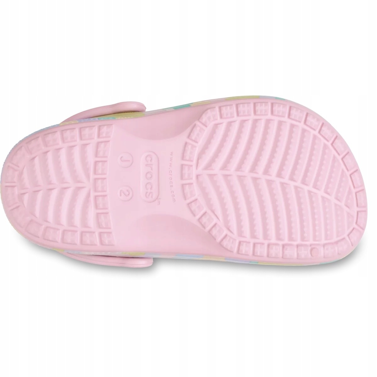 Saboti Copii, Crocs, Baya Seasonal Printed 209728 Kids Clog, Roz, 33-34 ...