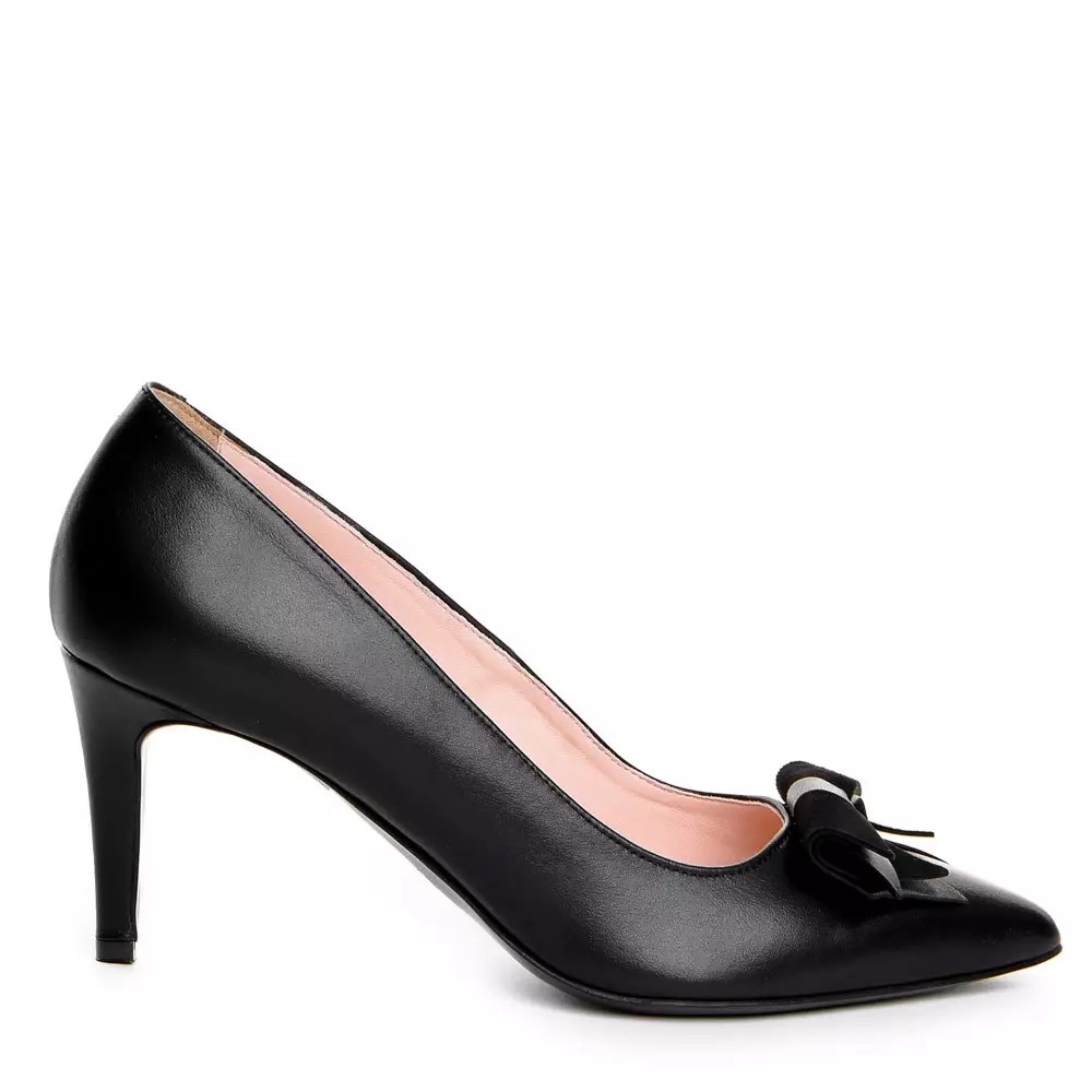 Pantofi dama Guban model 1341 nappa, Negru, 37 - eMAG.ro
