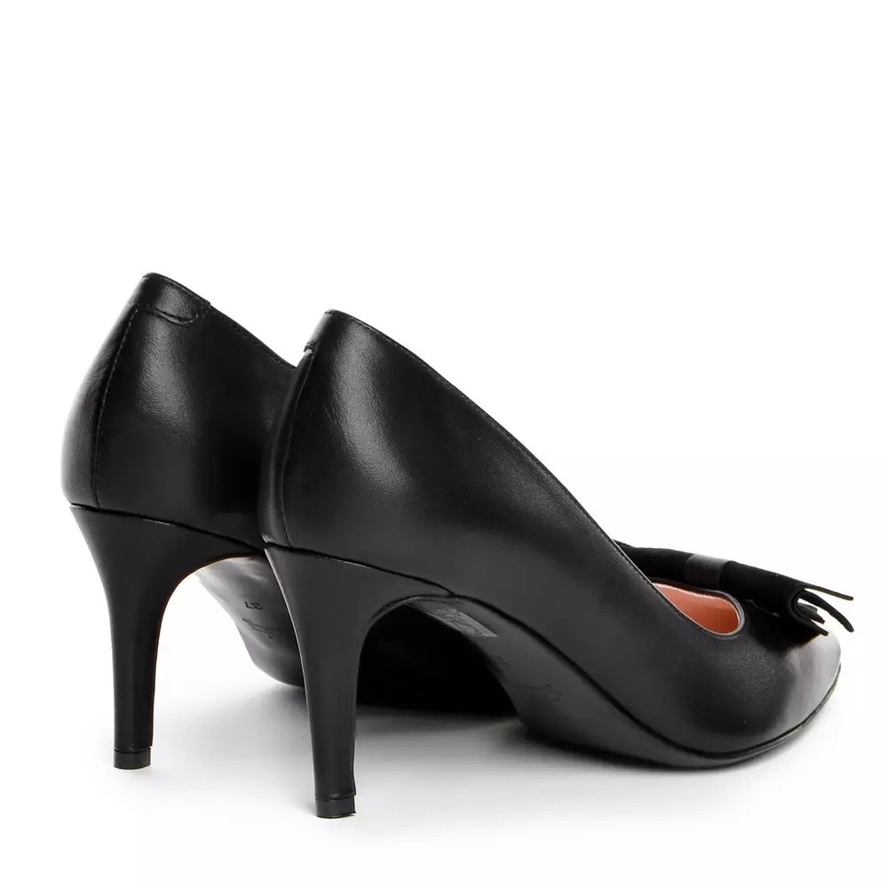 Pantofi dama Guban model 1341 nappa, Negru, 37 - eMAG.ro