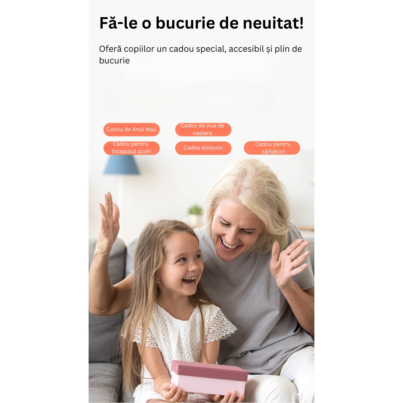 ZYTEQ® Q13 Детски мобилен телефон с 2.8'' IPS екран, 1080P фото/видео ...