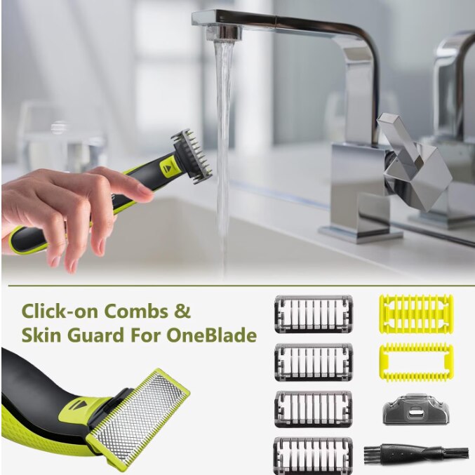 Set piepteni pentru ghidare, Inaltator pentru aparatul de ras Philips ...