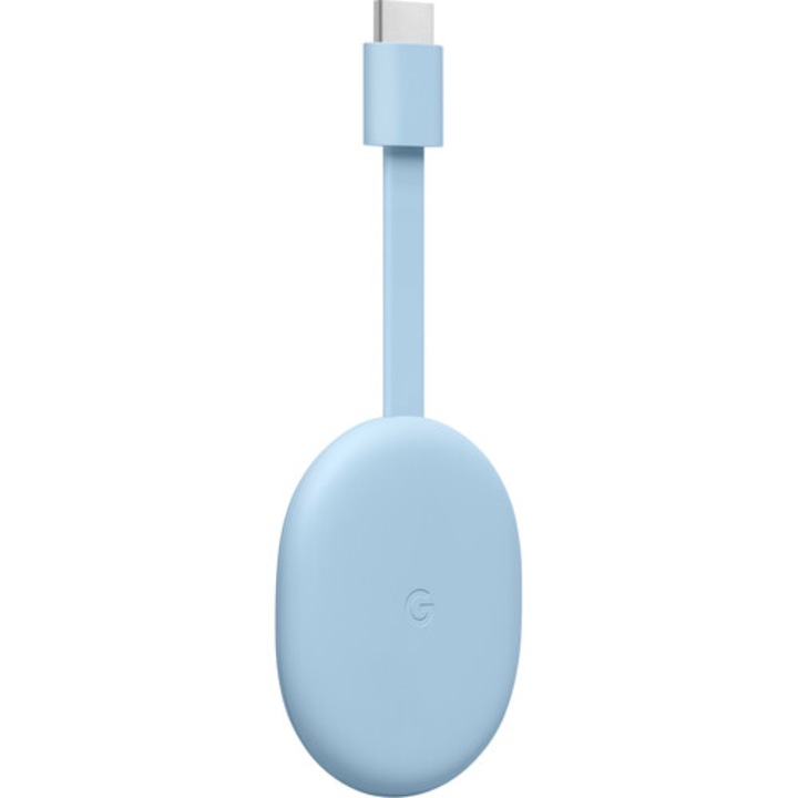 Google Chromecast TV, 4K, HDMI, Bluetooth, Wi-Fi, Albastru - eMAG.ro
