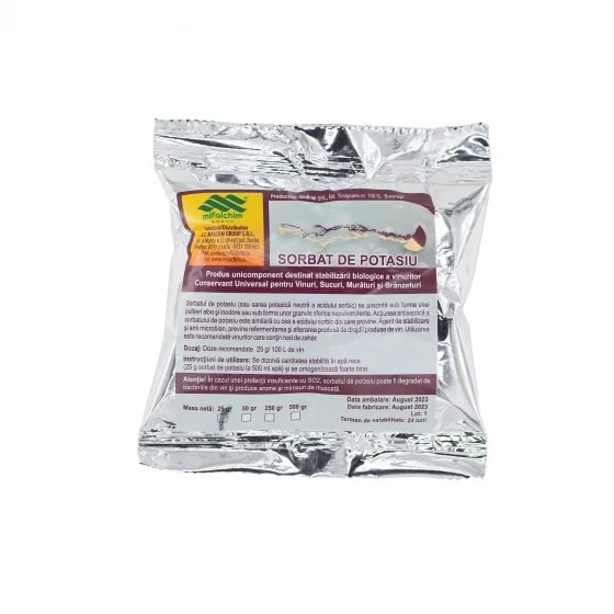 Conservant universal Sorbat de Potasiu, 25 g - eMAG.ro