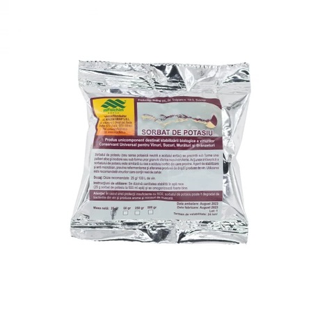 Conservant universal Sorbat de Potasiu, 25 g - eMAG.ro