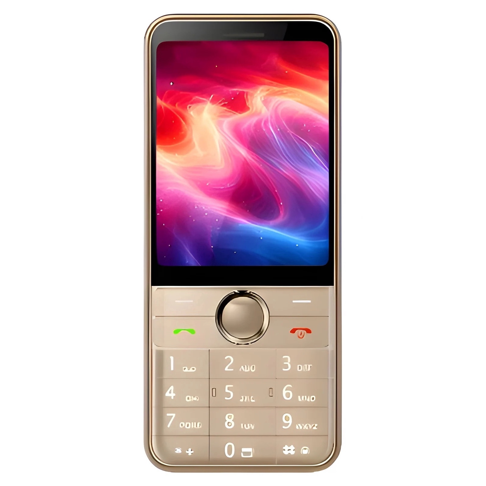 Telefon Mobil iSEN F95, Auriu, 4G, Dual SIM, 2.8'' TFT, 48MB RAM + T ...