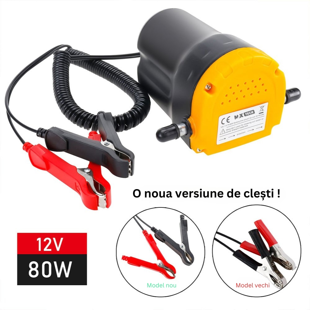 Pompa electrica scos / transfer lichide Ulei motor si Combustibil auto ...