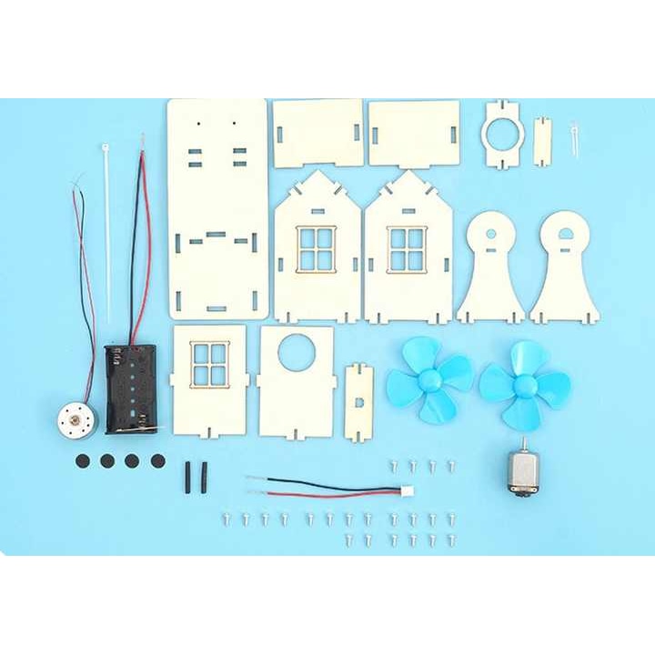 Kit de invatare robotica STEM: Moara de vant - eMAG.ro