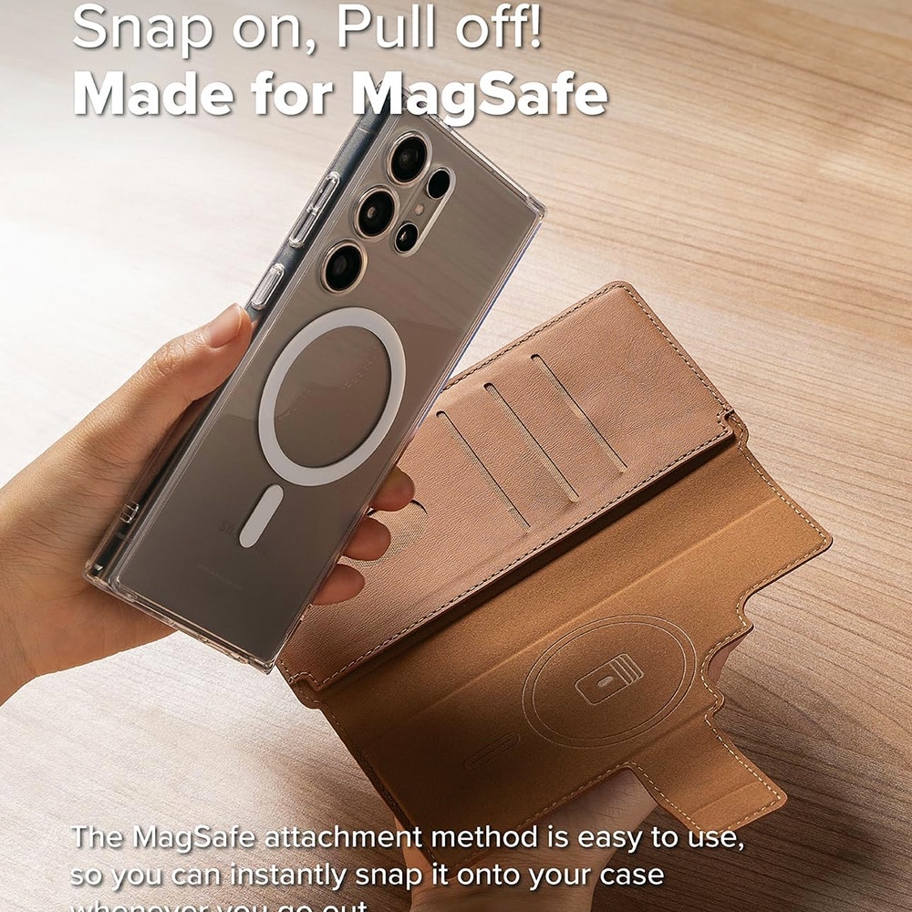 Husa tip Carte cu Clapeta pentru Samsung Galaxy S25 Ultra, Flip Cover ...