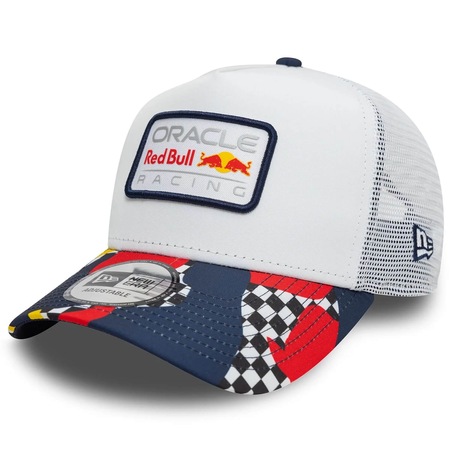 Sapca Red Bull Racing F1 New Era Abstract E-Frame Trucker 2025, One ...