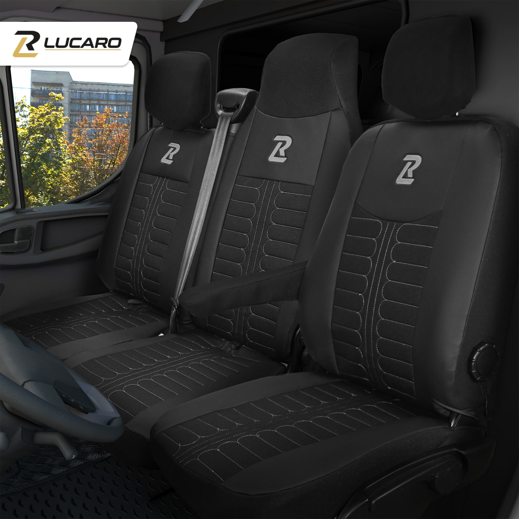 Set Huse Auto Profesionale (8 piese) pentru Renault Master 3, Opel ...