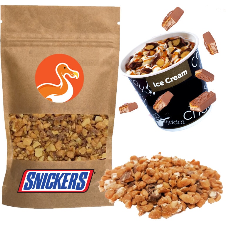 Decoratiuni pentru inghetata/prajituri SNICKERS, World Case, 50g - eMAG.ro