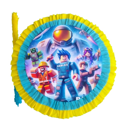 Pinata Roblox cu bat si 50 jucarii Set complet petrecere copii zi de ...