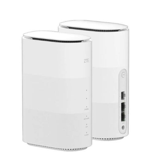 ZTE G5B asztali router, Wi-Fi 6, 12 antenna, fehér, 70x124x182mm - eMAG.hu