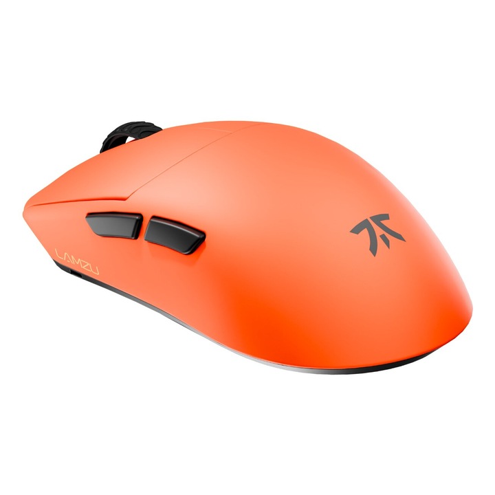 Mouse gaming Fnatic MAYA 8K, port USB Type-C, 30000 DPI, portocalie ...