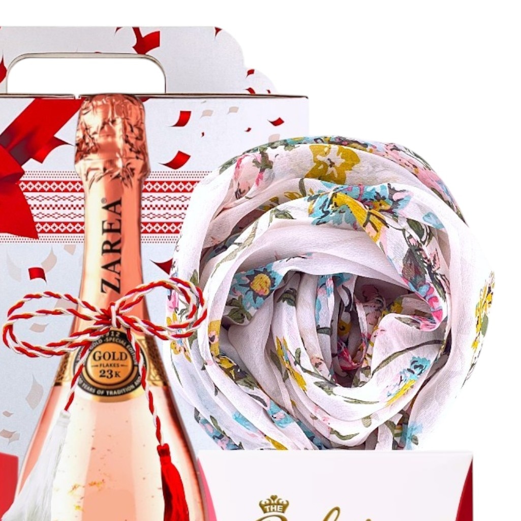 Set Cadou pentru Femei Surprizele Primaverii – 8 Martie Martisor – Vin ...