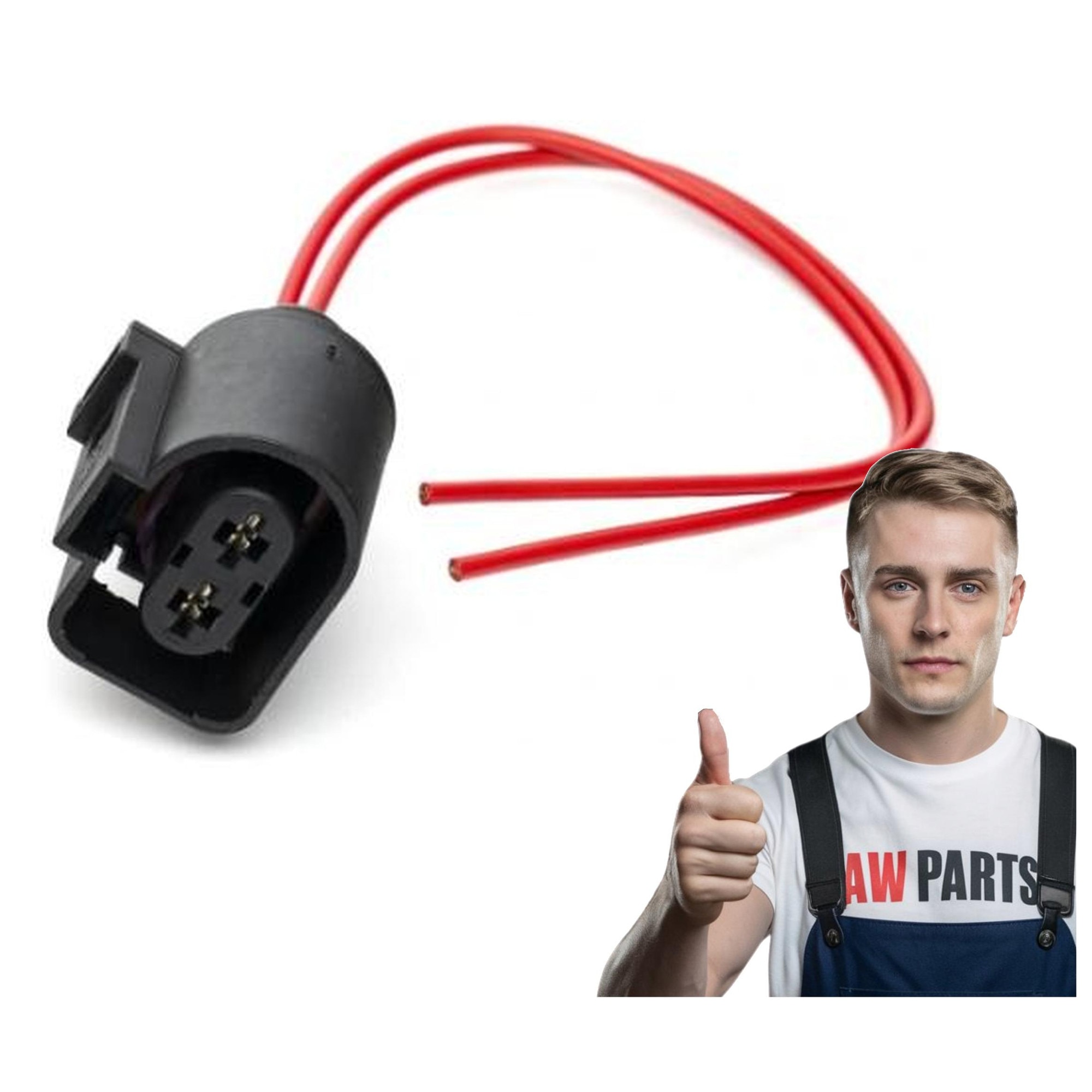 Conector, AWParts, Conector Cube, Conector Plug 1J0973752, VW, Audi ...