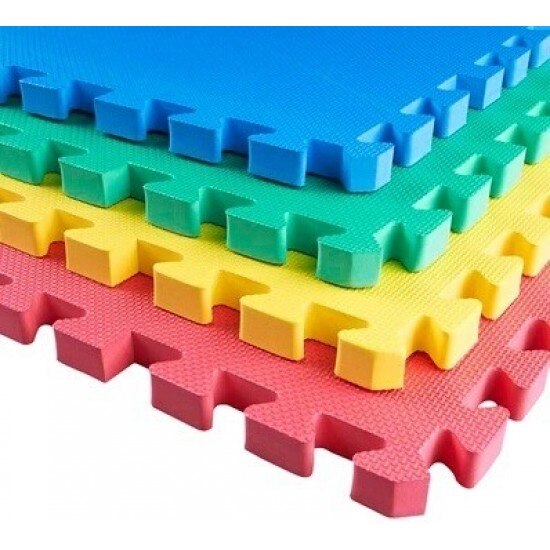 Covor copii puzzle, rezistent la apa, rezistent la pete, usor de ...