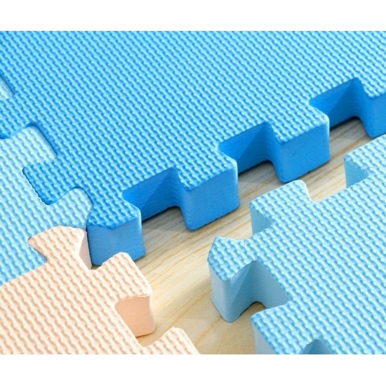 Covor copii puzzle, rezistent la apa, rezistent la pete, usor de ...