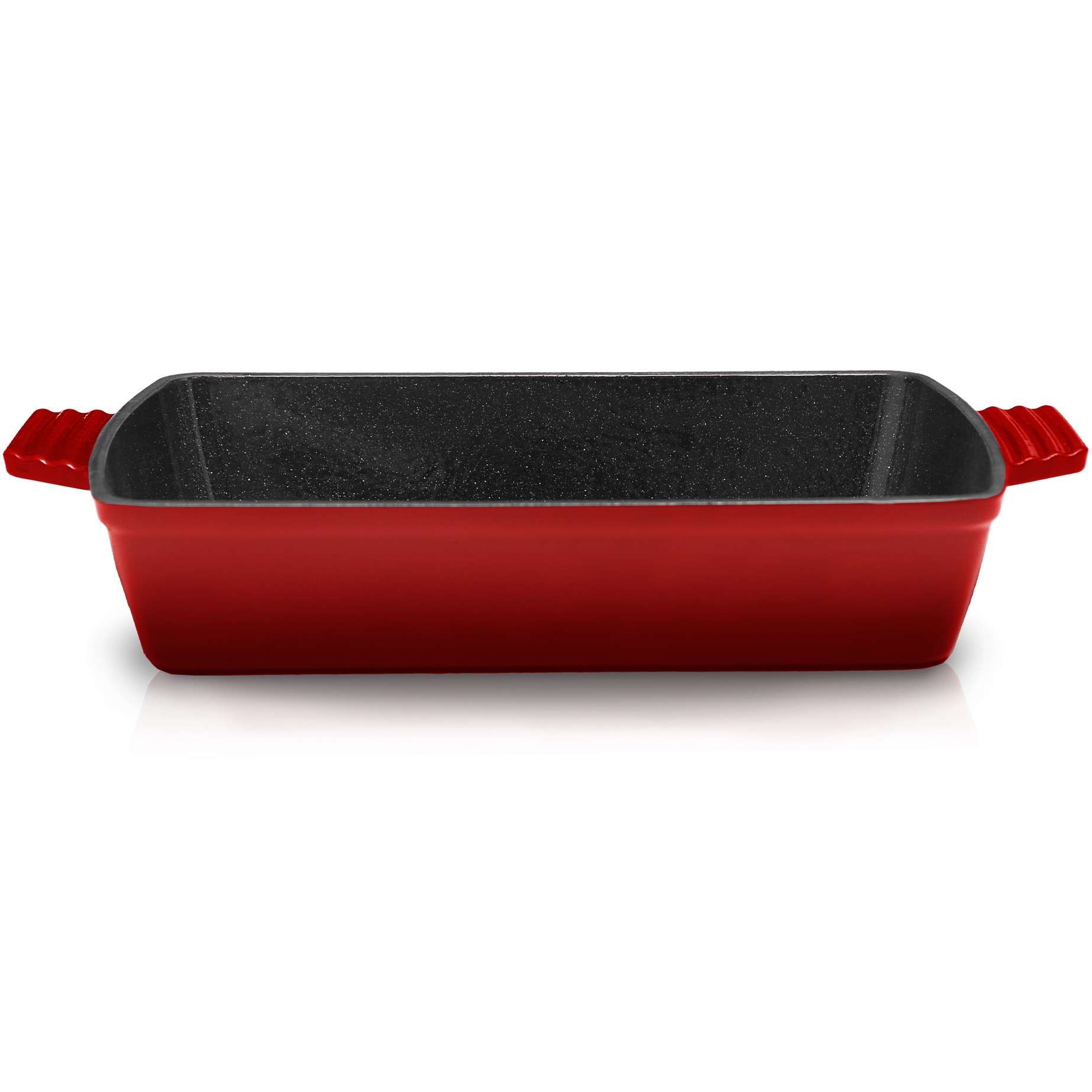 Tava Cooking by Heinner Red Line, fonta emailata, 33 x 23 x 7 cm - eMAG.ro