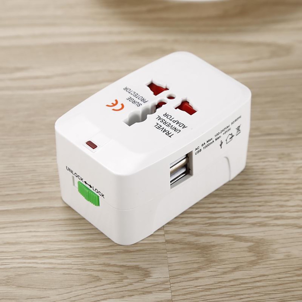 Adaptor universal pentru priza, uz casnic sau calatorie, disponibil ...