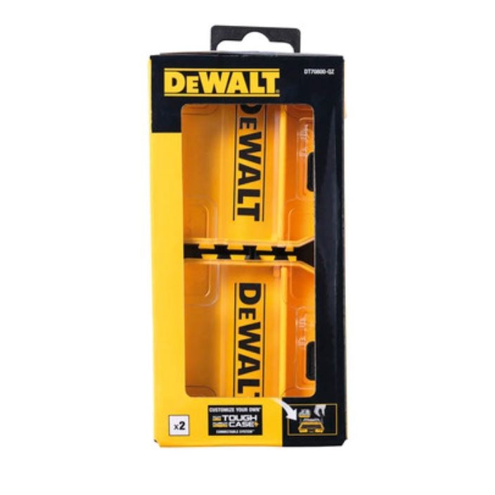 Cutie organizator pentru biti DeWalt Toughcase, 25x172x77mm din plastic ...