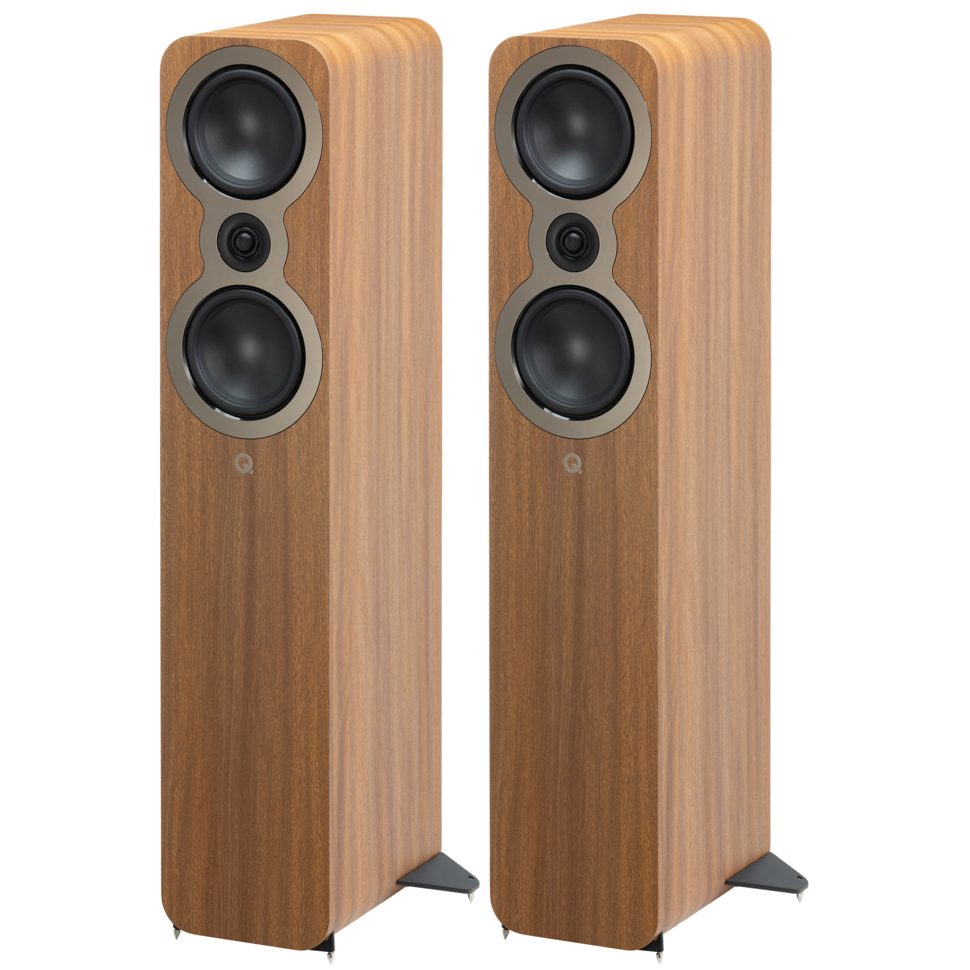 Boxe de podea Q Acoustics 3050c Oak - eMAG.ro