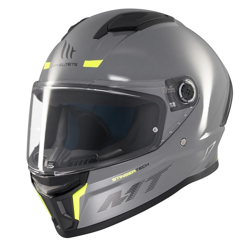 Casca integrala moto MT Stinger 2, gri lucios, XL 61-62cm - eMAG.ro