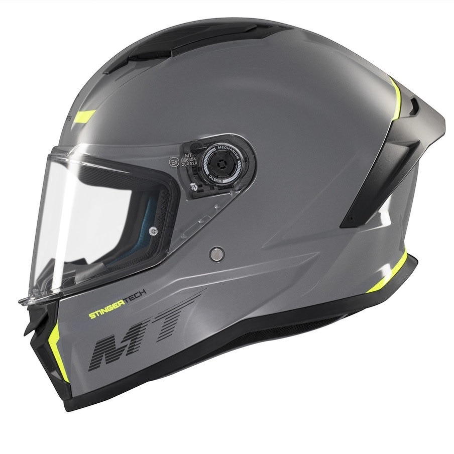Casca integrala moto MT Stinger 2, gri lucios, XL 61-62cm - eMAG.ro