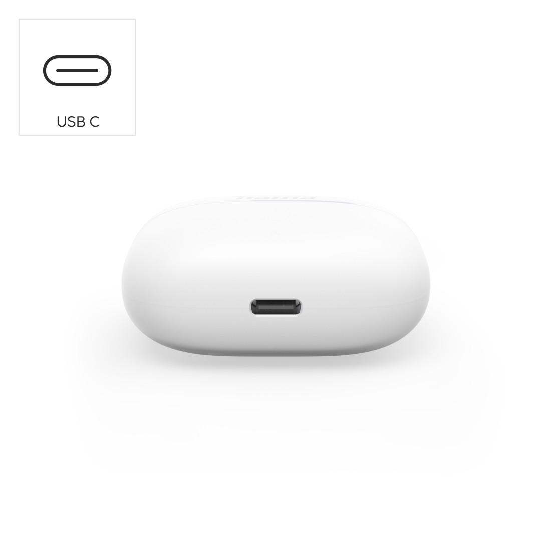 Hama Bluetooth fejhallgató "Freedom Light II", Bluetooth, TWS, fehér ...