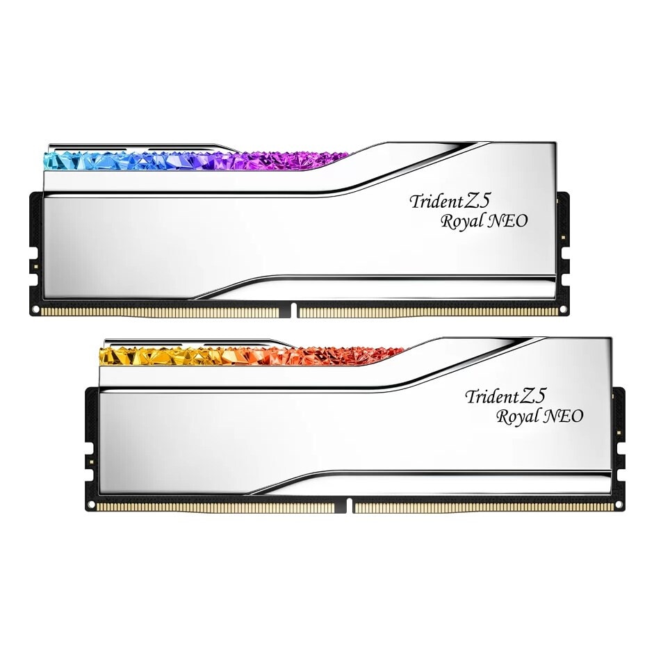 Set memorie RAM DDR5 G.Skill, Trident Z5 Royal, RGB, 8000MHz, 2x16GB ...