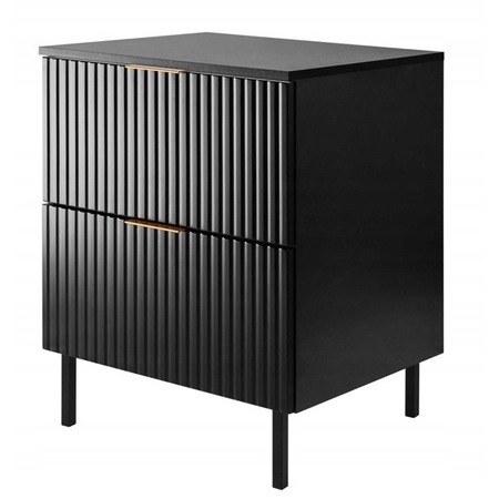 Dulap de baie RODAN, FLOW 60+Blat, MDF, De sine statator, Soft close ...