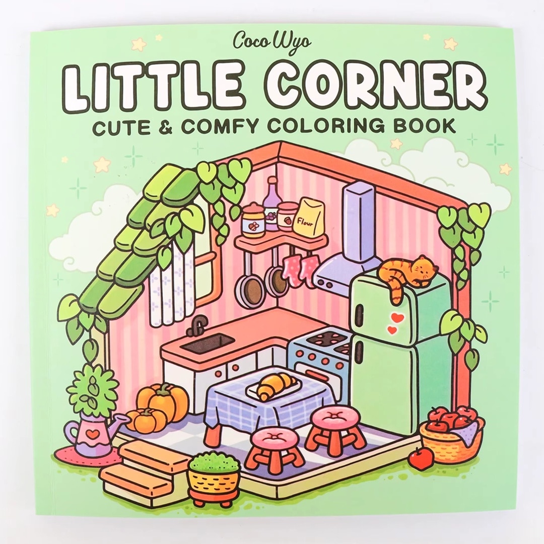 Carte de Colorat, Little Corner, Coperta Cartonata, Desene Haioase ...