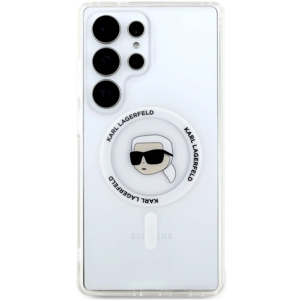Husa de protectie Karl Lagerfeld MagSafe IML Metal K. Head pentru ...