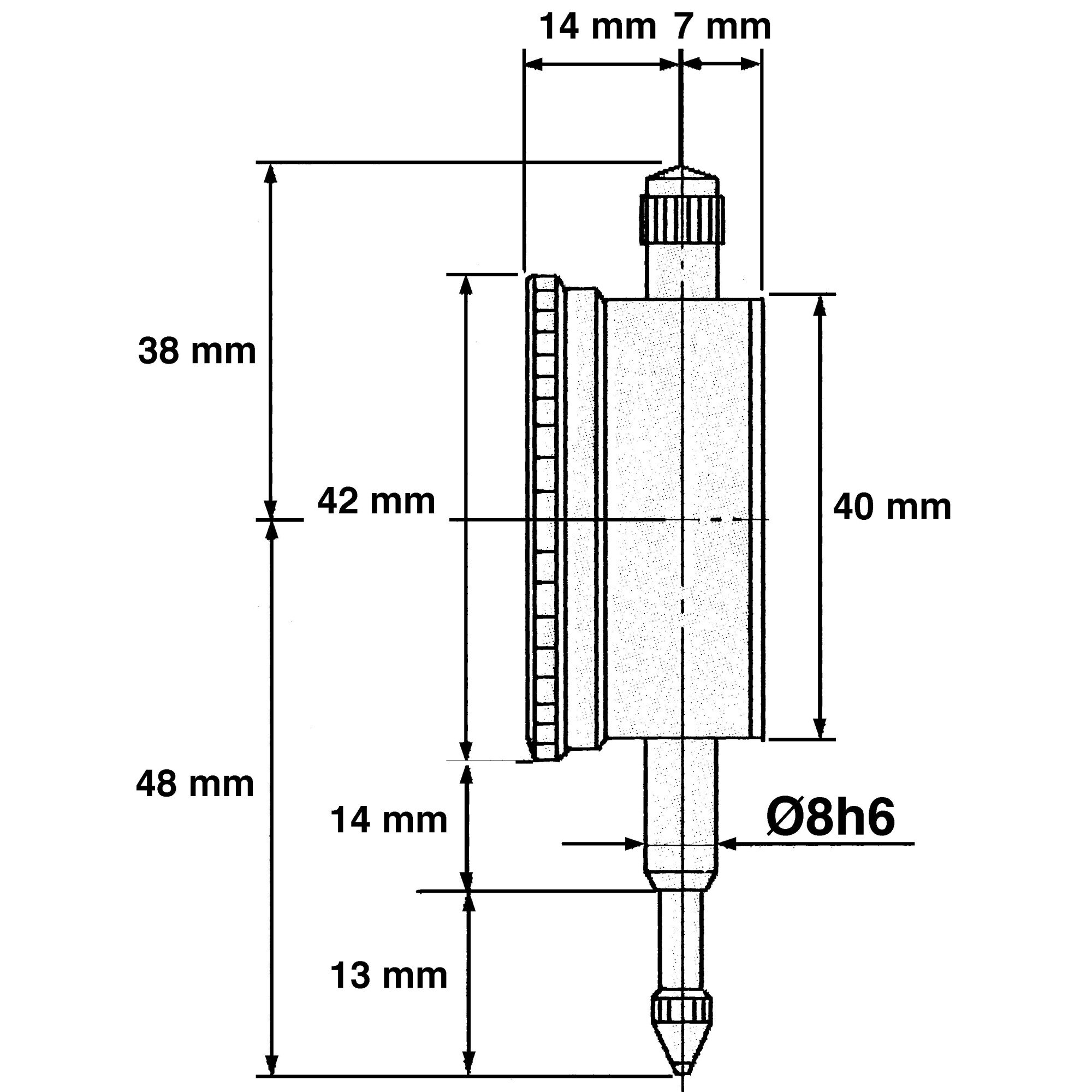 Ceas comparator Limit, 5mm, 0.01mm, 40mm, 8mm, argintiu - eMAG.ro