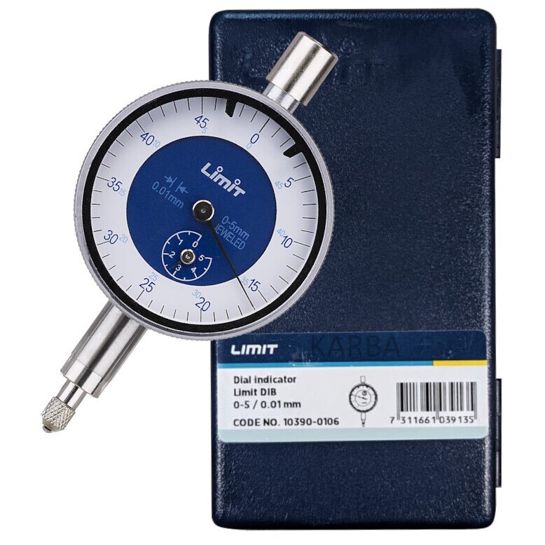 Ceas comparator Limit, 5mm, 0.01mm, 40mm, 8mm, argintiu - eMAG.ro