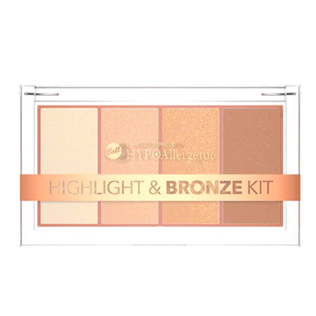 Set Lunaria esarfa, paleta Iluminator & Bronzer, bratara rosie - eMAG.ro