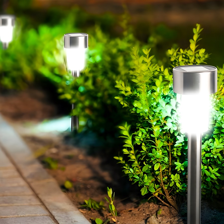 Set 12 Lampi Solare LED de Exterior pentru Gradina, RETOO GardenPro ...
