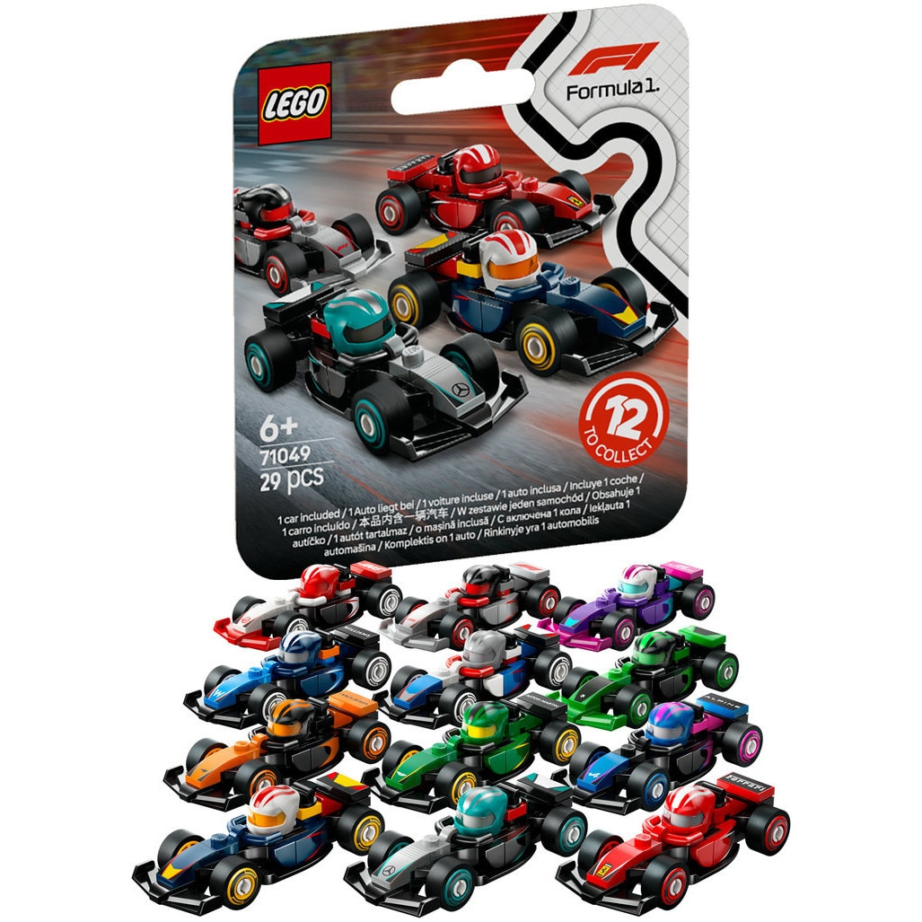 LEGO® Minifigures - Колекционерски F1® състезателни коли 71049, 29 ...