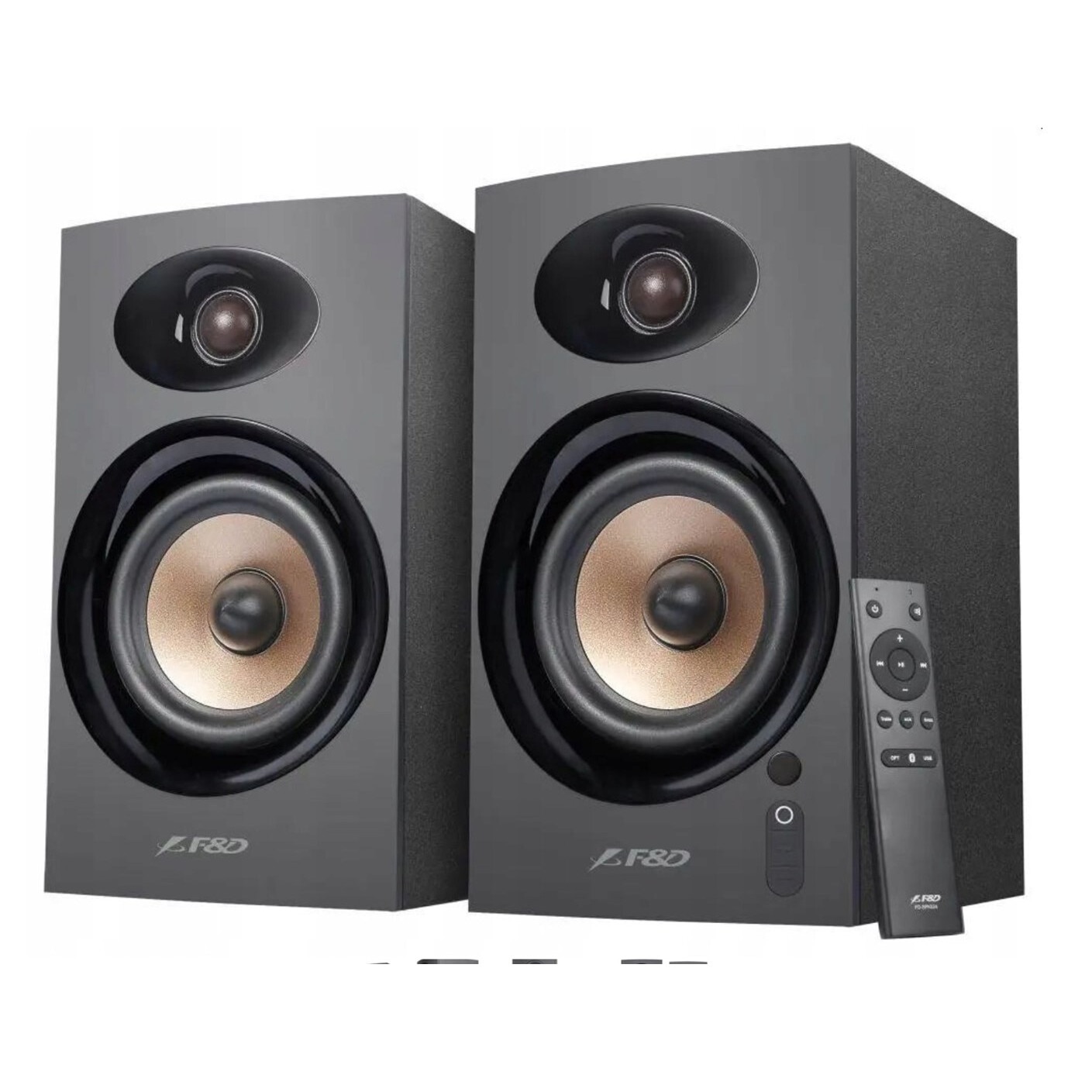 Fenda 2.0 R23BT PC hangszóró, 40W, Bluetooth, fekete - eMAG.hu