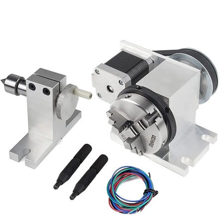 Ax rotativ CNC, 4 colti, precizie inalta, 3 colti k11-65, 1-50mm ...