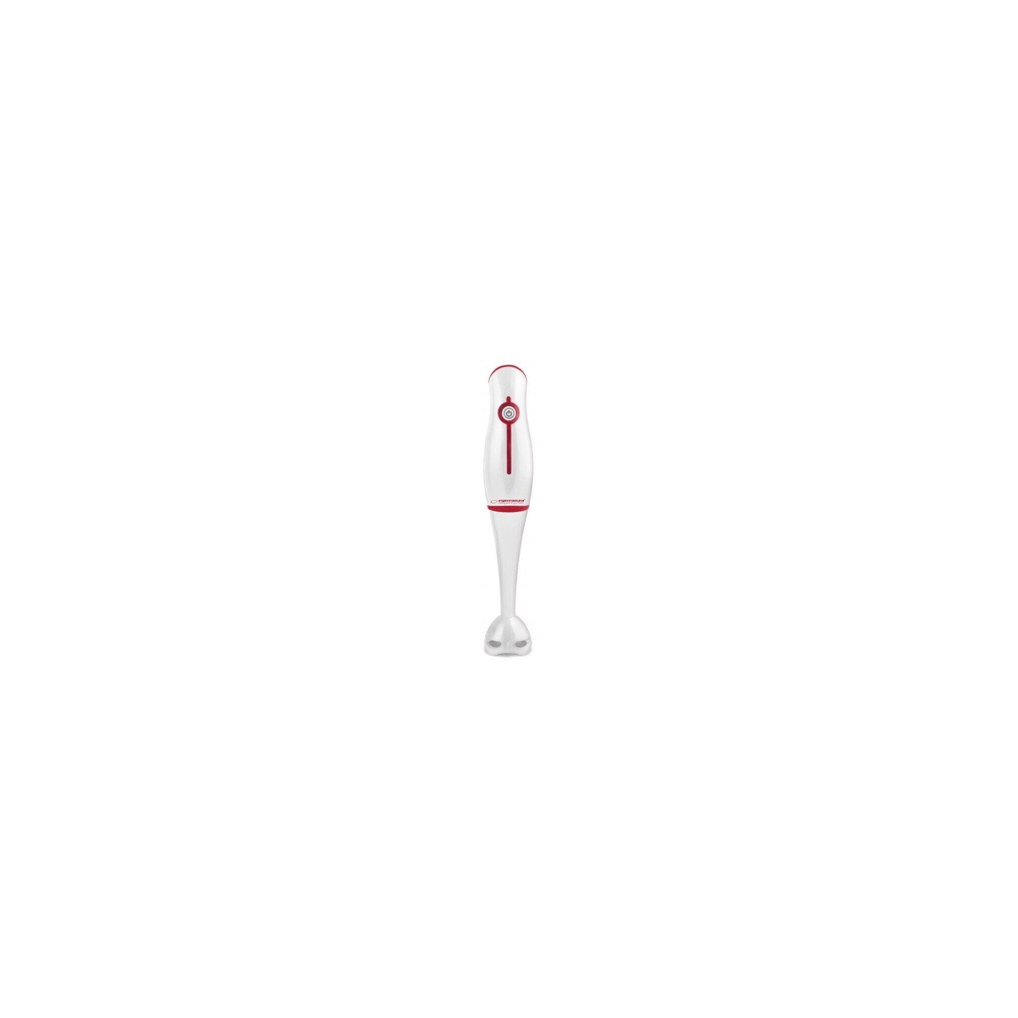 Blender manual Esperanza Frappe, rosu, inox, ergonomic - eMAG.ro