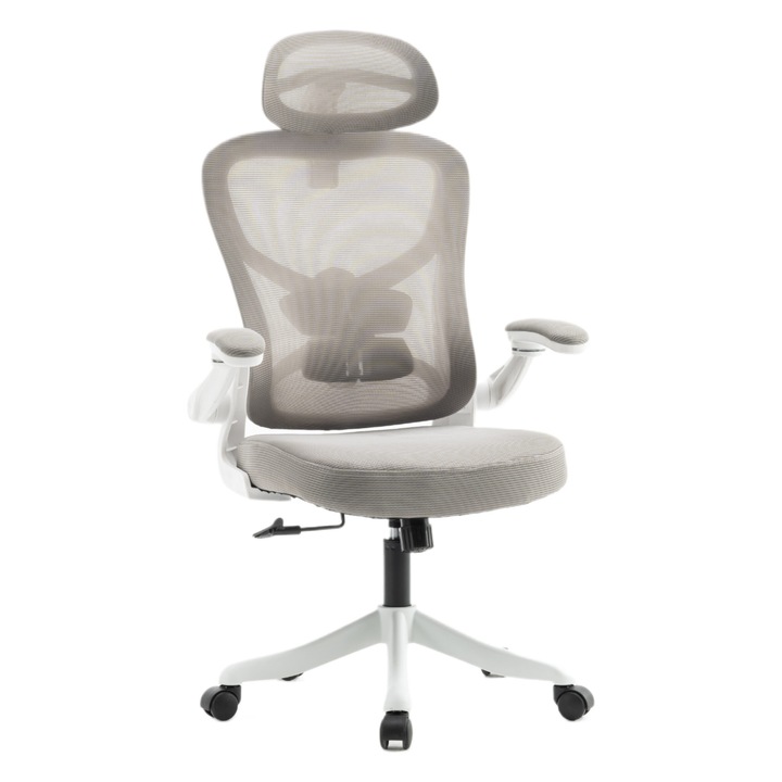 Scaun de Birou, WF-005, Gri - eMAG.ro