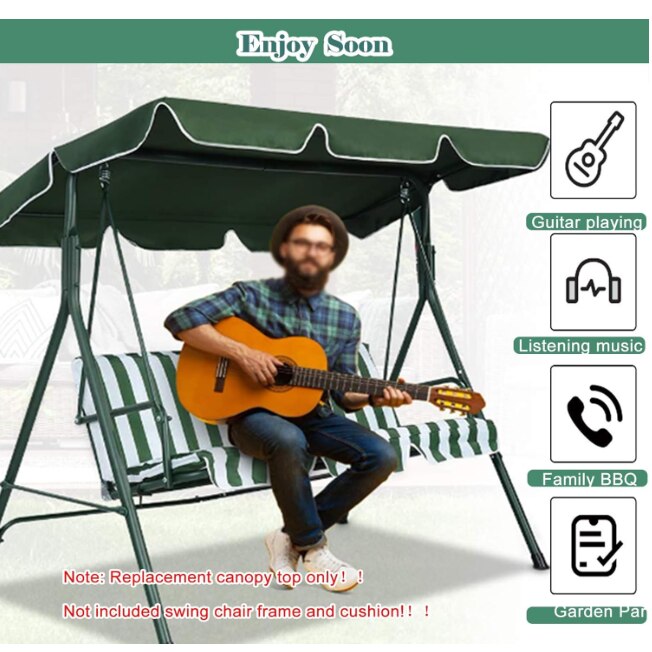 Copertina de rezerva leagan gradina, Ideal pentru balansoar cu 2 / 3 ...