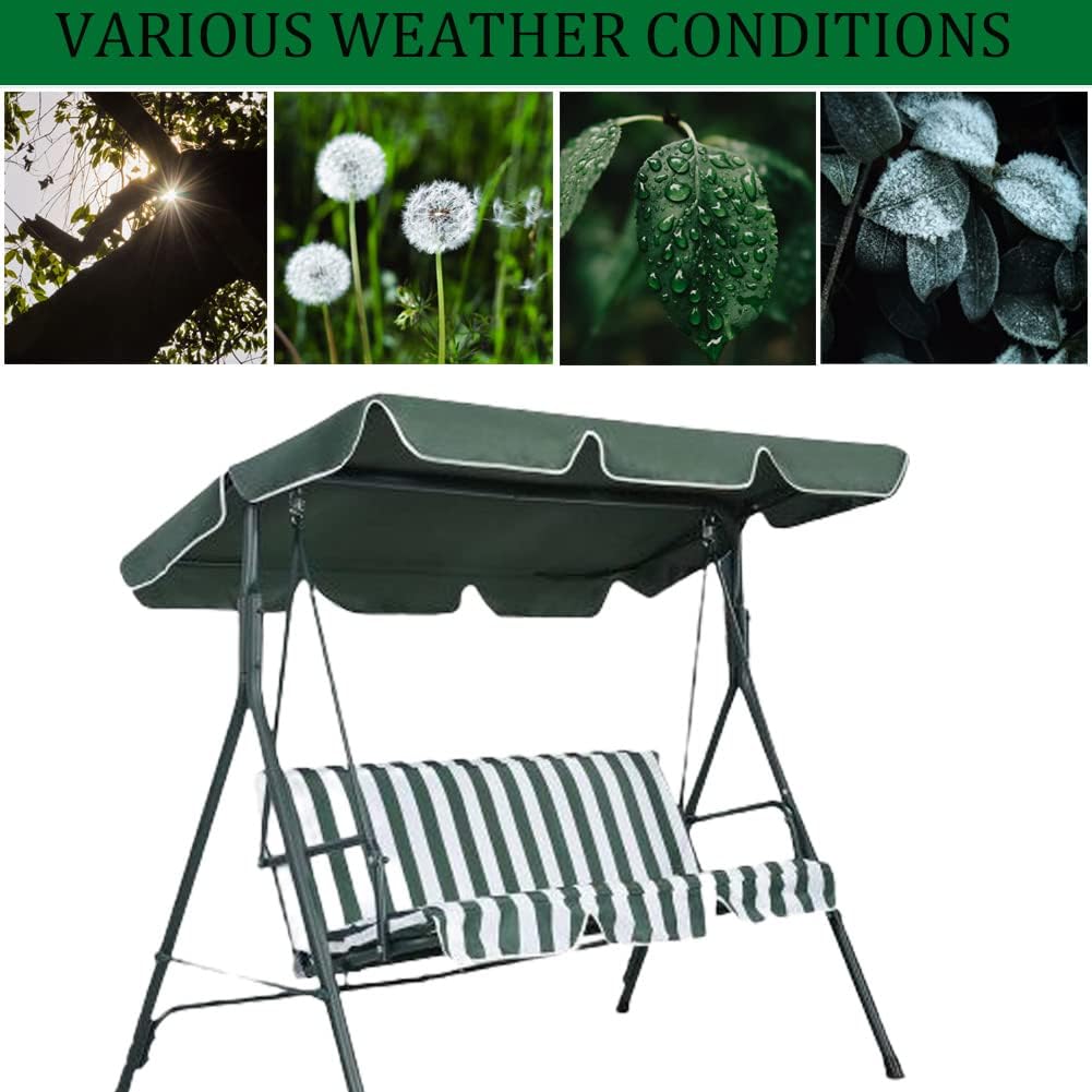 Copertina de rezerva leagan gradina, Ideal pentru balansoar cu 2 / 3 ...