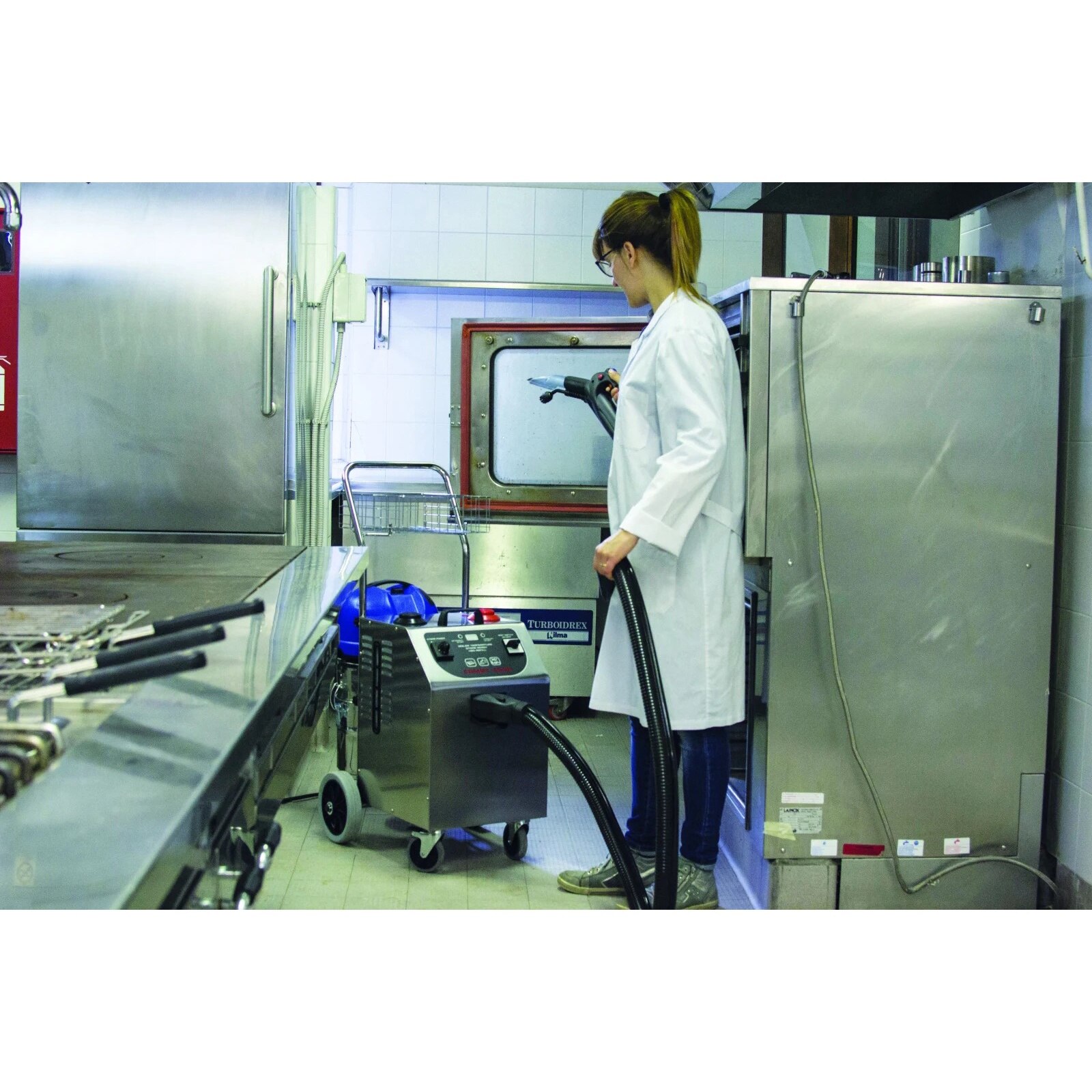 Aspirator profesional injectie/extractie cu abur Steam Industry Comby ...