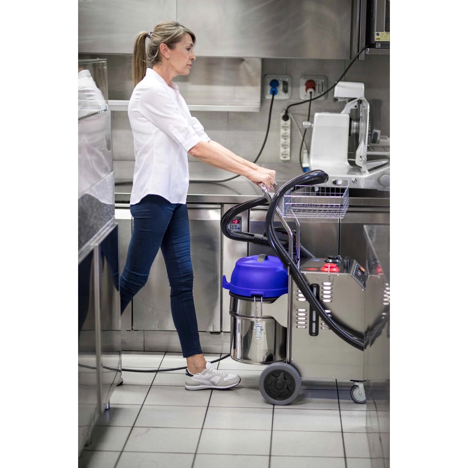 Aspirator profesional injectie/extractie cu abur Steam Industry Comby ...