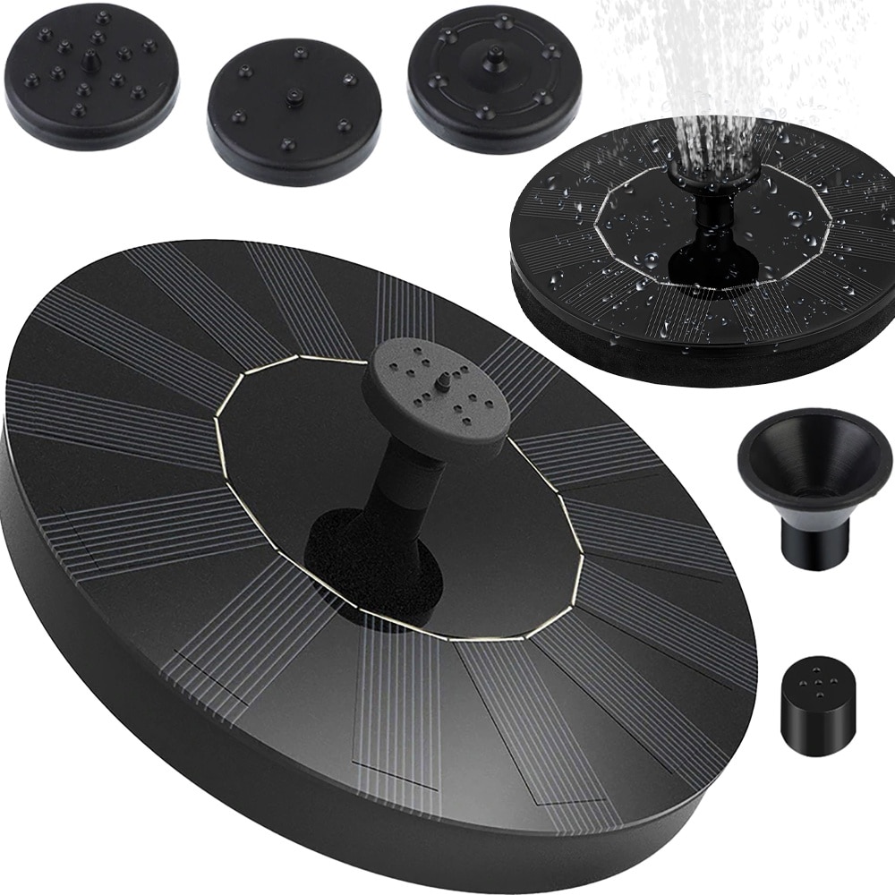 Fantana solara cu filtru, John Green, plutitoare, pentru iaz, plastic ...