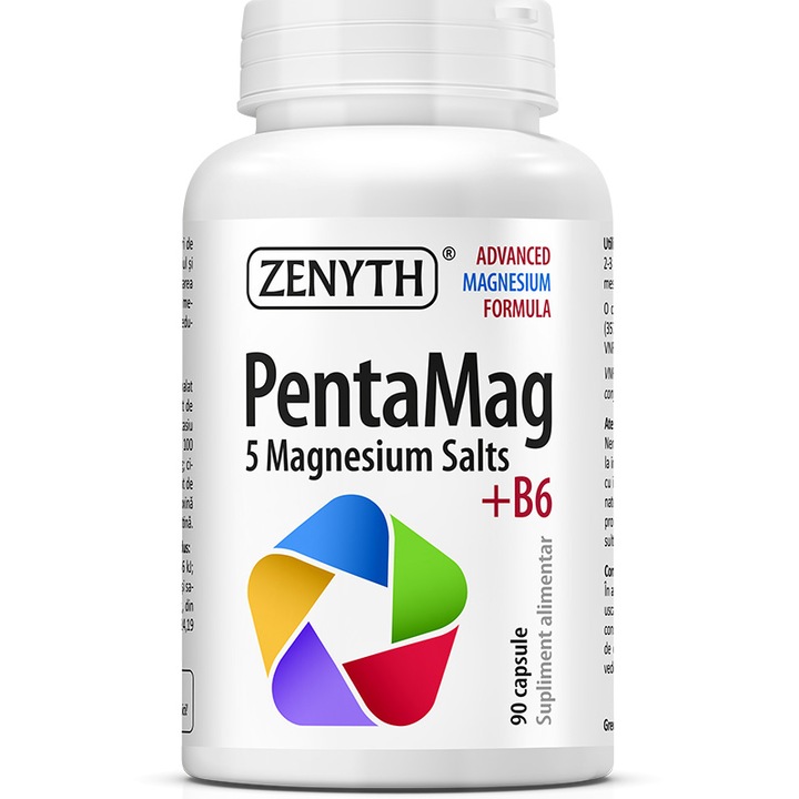 Suplimente alimentare Pentamag, Zenyth, 90 capsule - eMAG.ro