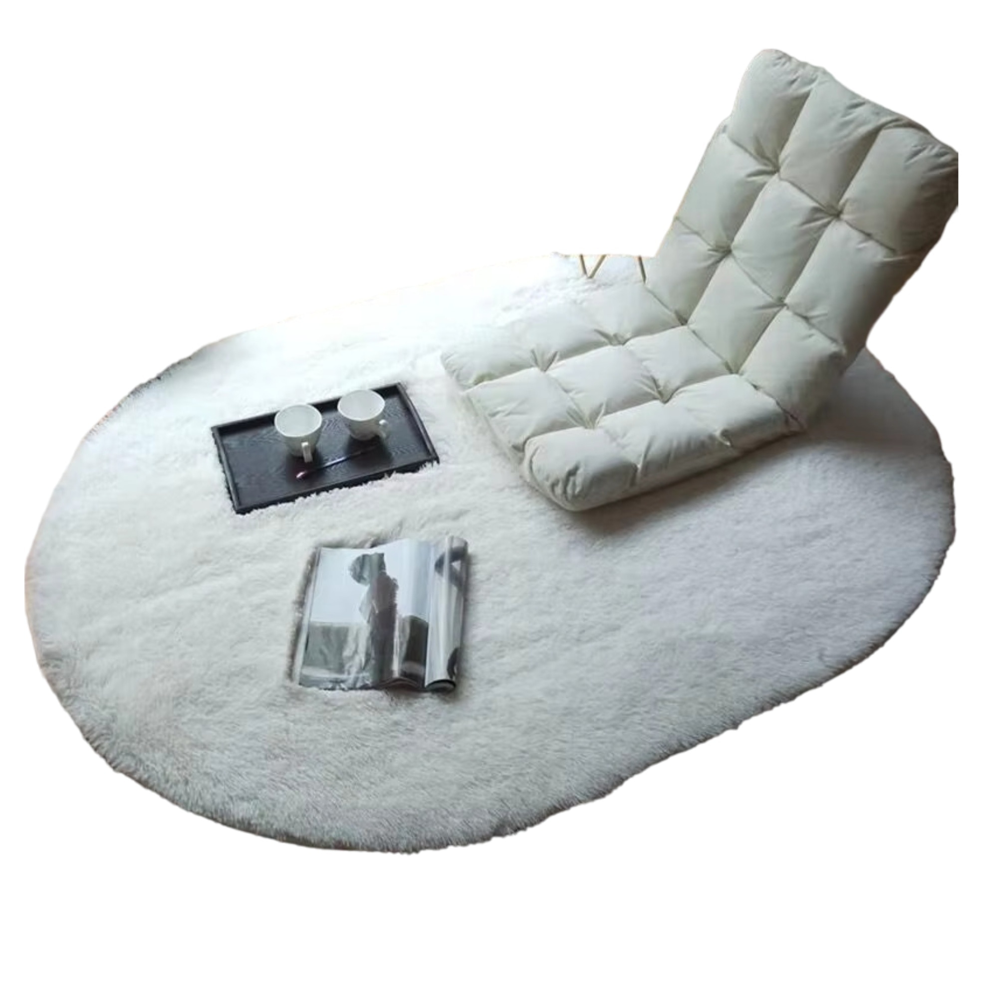 Covor moale, material pufos si prietenos cu pielea, design elegant ...